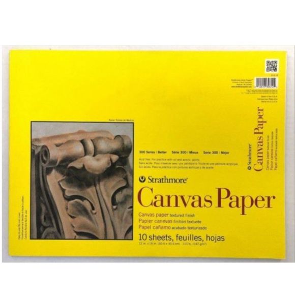 Strathmore | Other | New Strathmore 30 Series Canvas Paper Textured ...